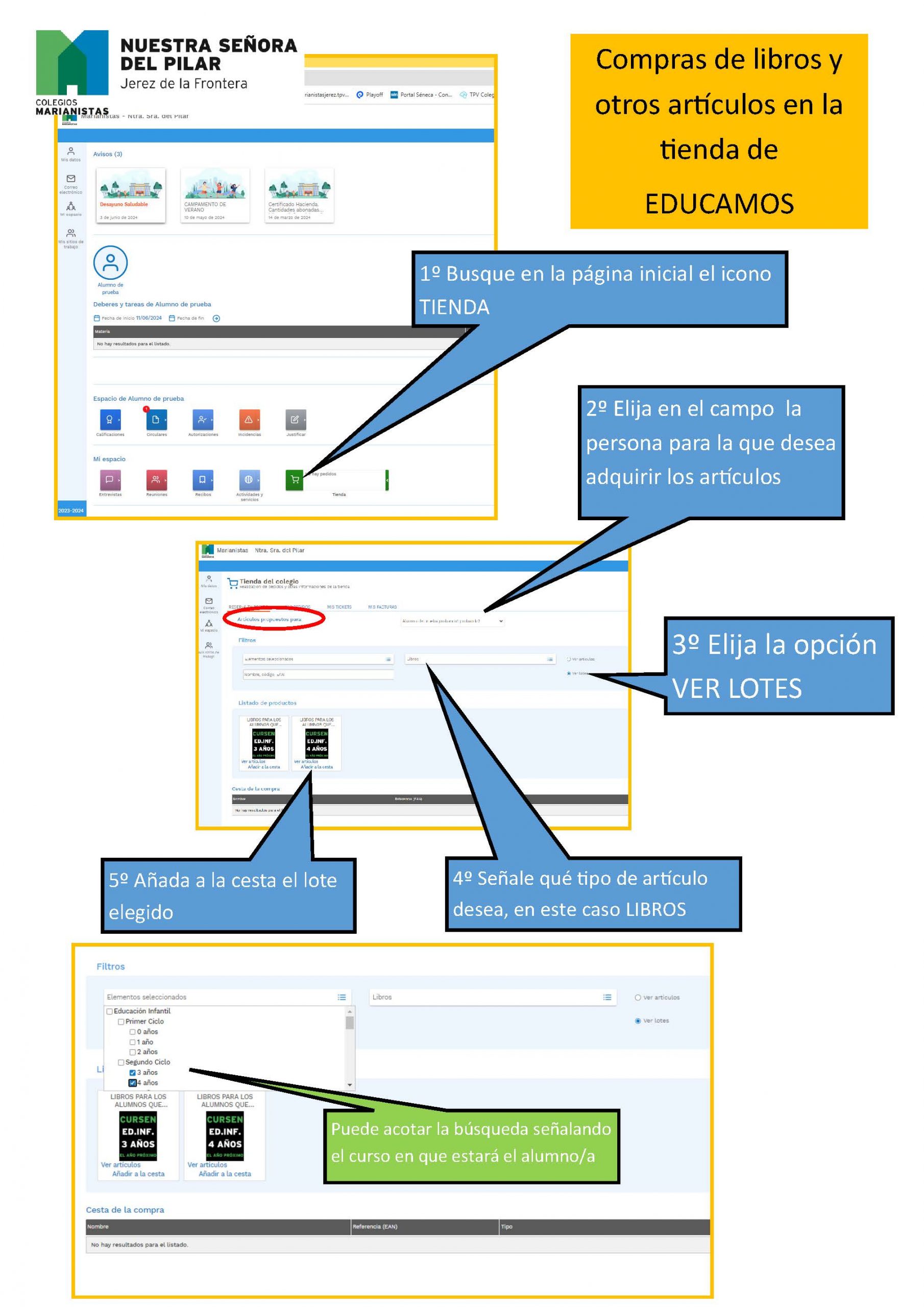 EDUCAMOS: Tutoriales y ayudas - Colegio Ntra. Sra. del Pilar